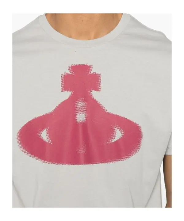 VIVIENNE WESTWOOD Halftone Orb T-shirt - Grey