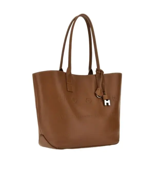 Hogan Small Shopping Bag - Brown
