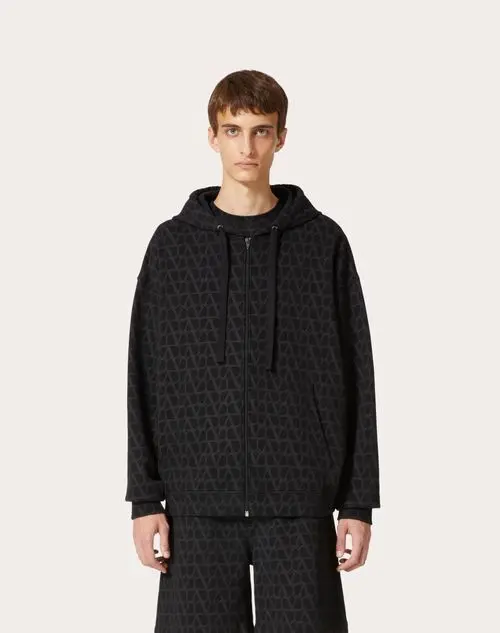 Valentino Garavani Toile Iconographe Zip-up Hoodie