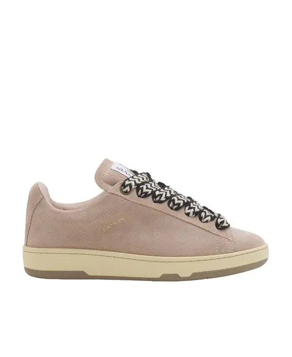LANVIN Lite Curb Low-top Sneakers - Nude