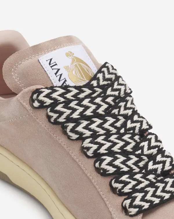 LANVIN Lite Curb Low-top Sneakers - Nude