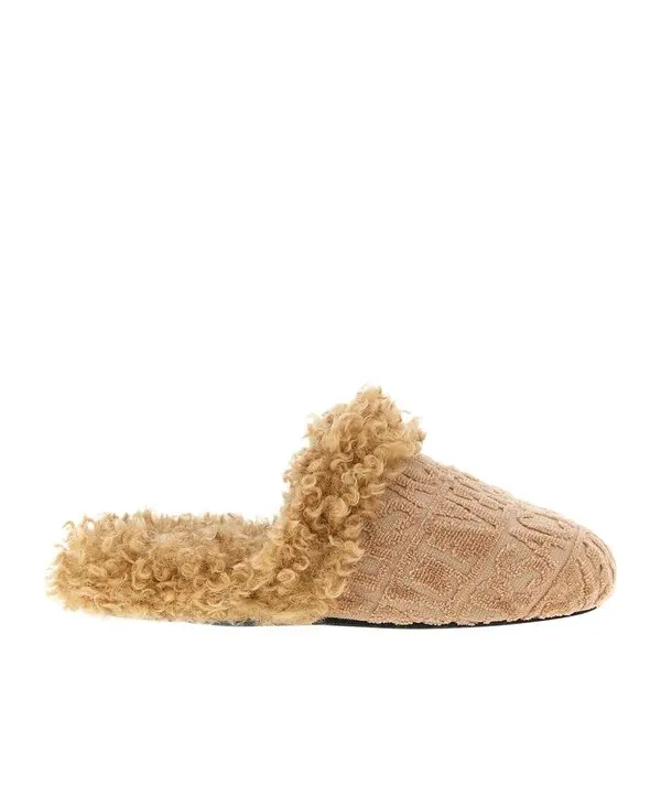 Versace Round Toe Slippers