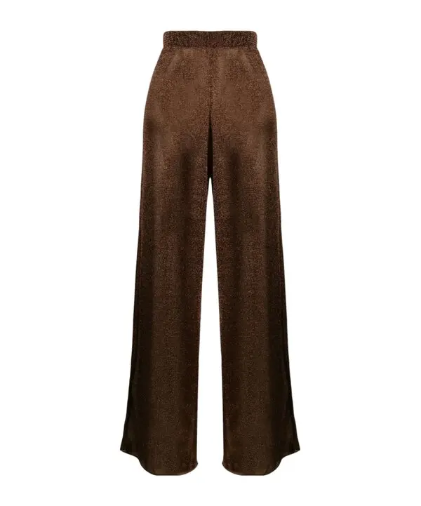 Oseree Lumière Wide-leg Pants - Brown