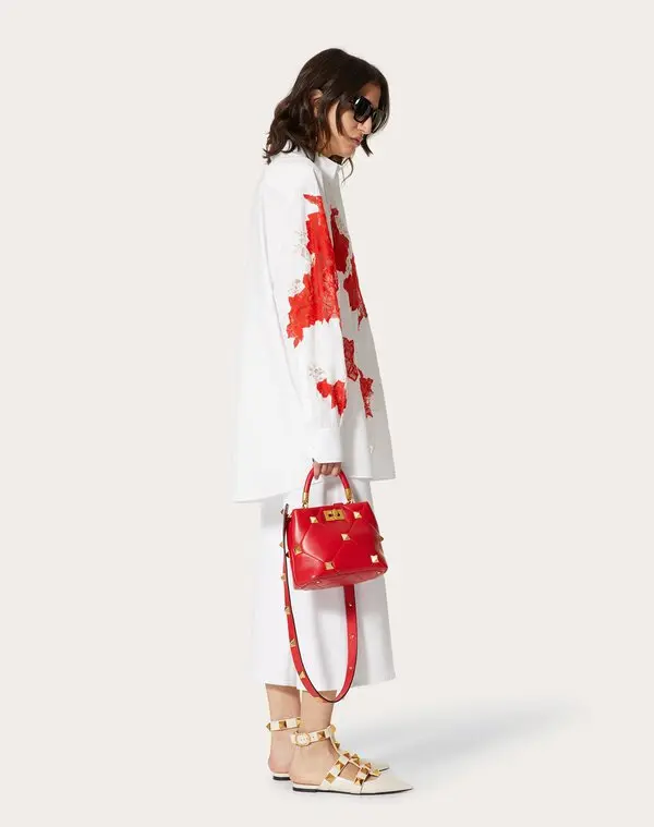 Valentino Garavani Floral Lace Insert Shirt