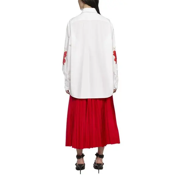Valentino Garavani Floral Lace Insert Shirt