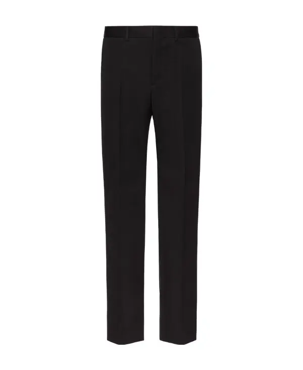 Valentino Garavani Slim Cut Tailored Trousers - Black
