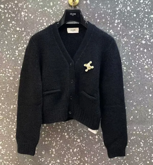 Celine Cardigan In Cashmere Silk