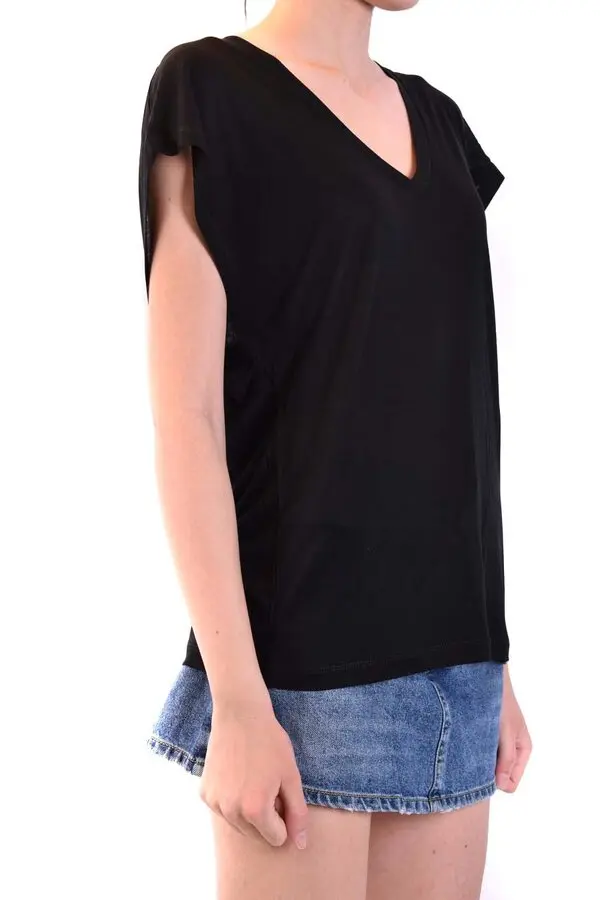 DONDUP Short Sleeve V-neck T-shirt