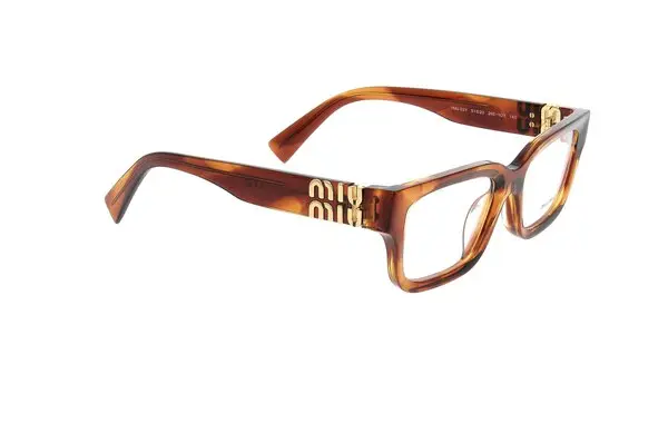 Miu Miu Rectangular Frame Eyeglasses - Multicolor