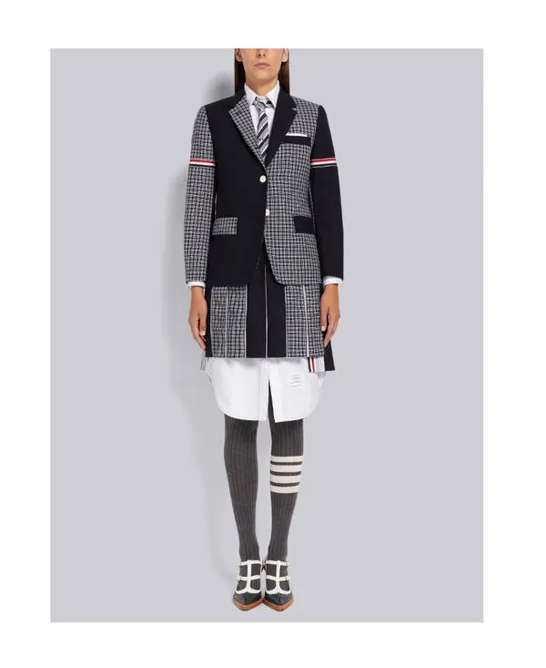Thom Browne 4-bar Striped Ribbed Tights