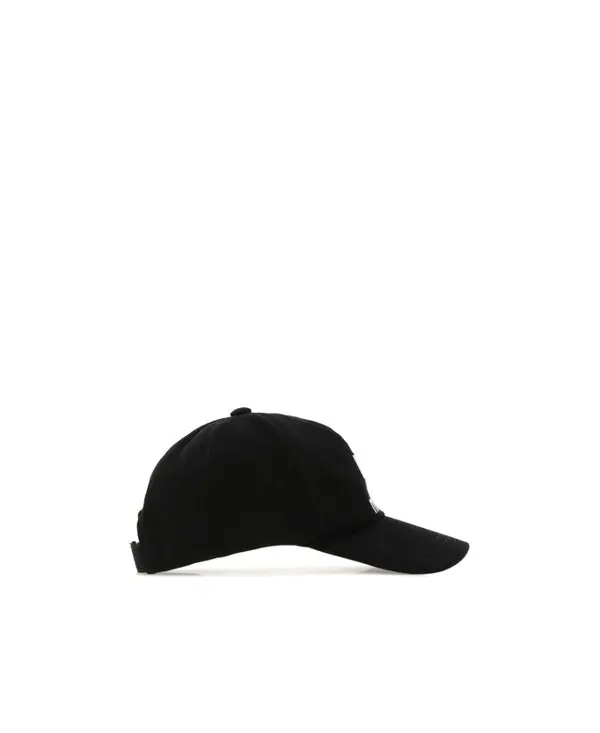 Isabel Marant Étoile Logo Embroidered Baseball Cap - Black