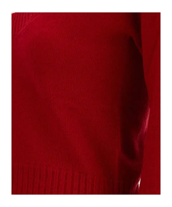 Simone Rocha Scoop Neck Cashmere Sweater - Red
