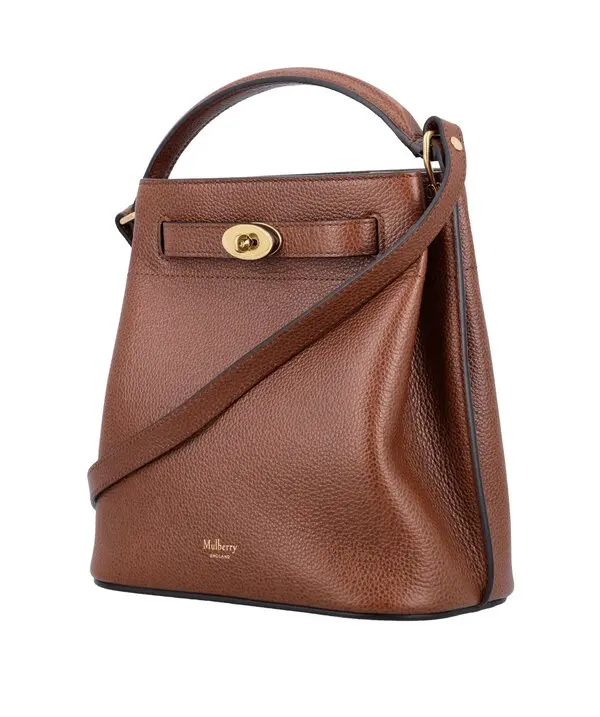 Mulberry Islington Logo-embossed Bucket Bag - Oak