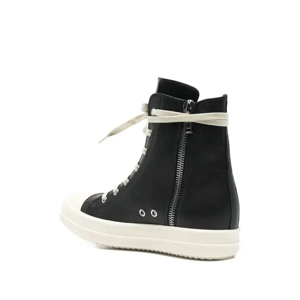 Rick Owens Temple High-top Sneakers - Black