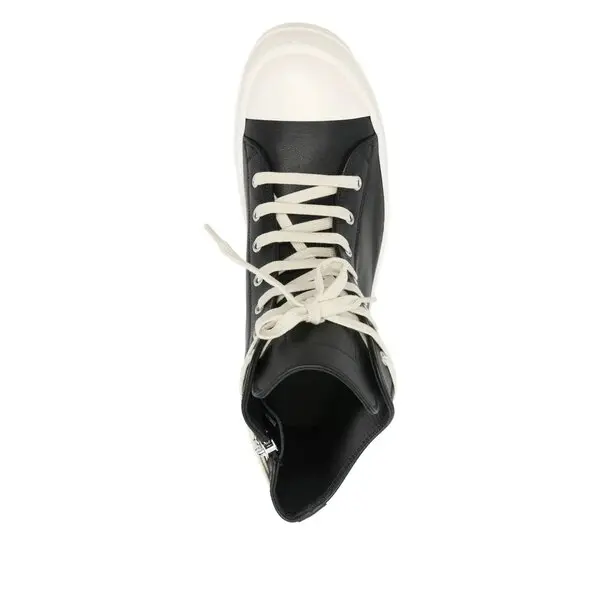 Rick Owens Temple High-top Sneakers - Black