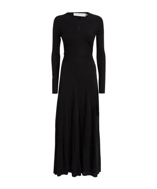 Proenza Schouler Knitted Backless Maxi Dress
