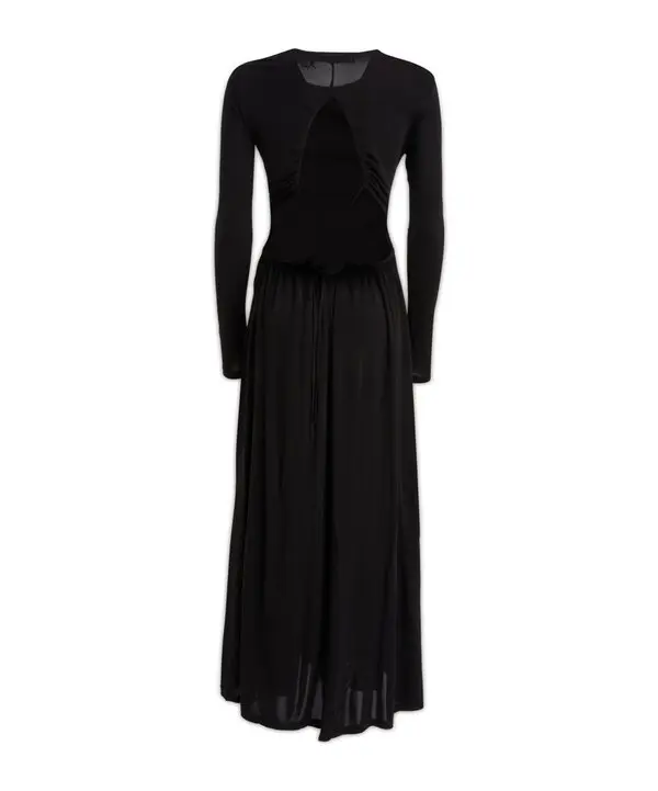 Proenza Schouler Knitted Backless Maxi Dress