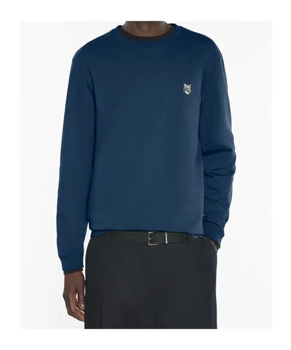 Maison Kitsuné Fox-head Long-sleeve T-shirt