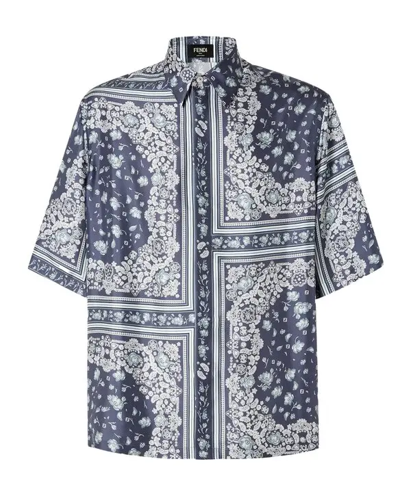 Fendi Bandana Printed Short Sleeved Shirt