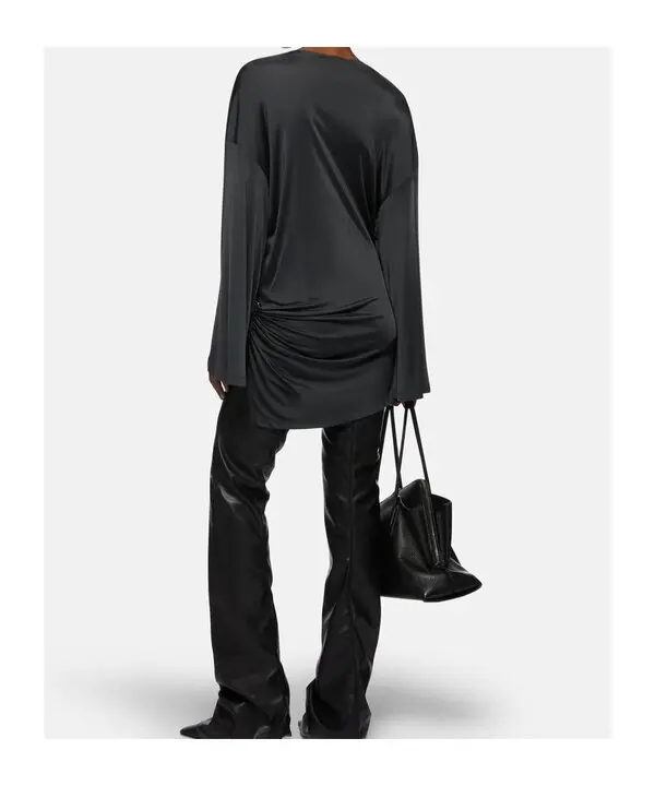 Attico Pleated Mini Dress