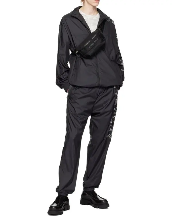 Givenchy Logo Embroidered Track Pants - Black