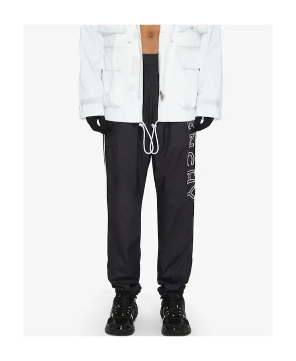 Givenchy Logo Embroidered Track Pants - Black