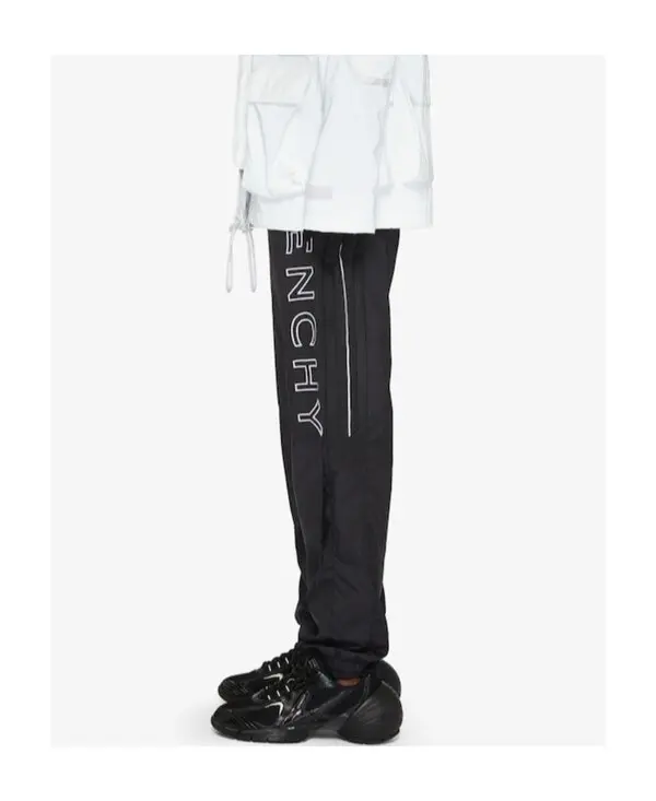 Givenchy Logo Embroidered Track Pants - Black