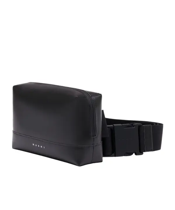 Marni Logo Detailed Zipped Belt Bag