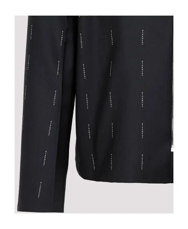 Givenchy Logo Detailed Zip-up Jacket