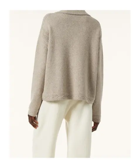 Loro Piana Carezza Quarter Zip Sweater