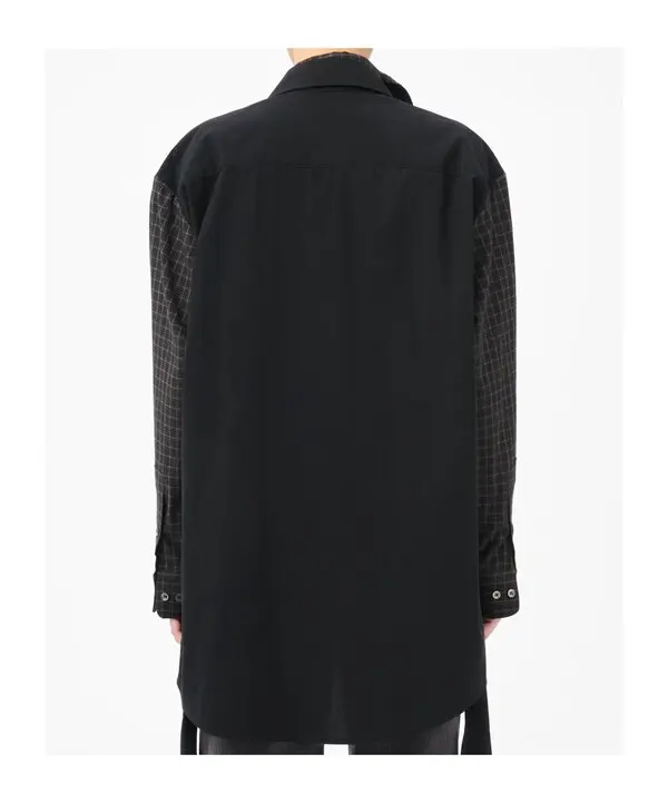 Our Legacy Double Layered Shirt With Pleated Shoulders