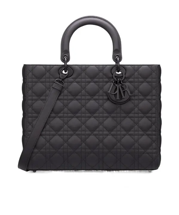 Dior Large Lady Bag - Black