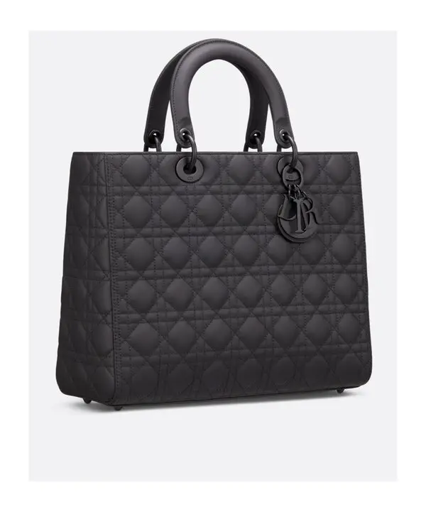 Dior Large Lady Bag - Black