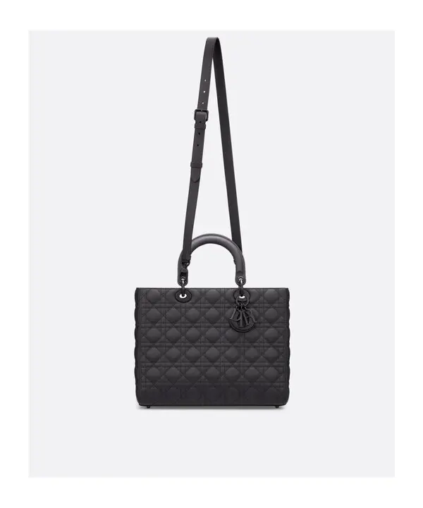 Dior Large Lady Bag - Black