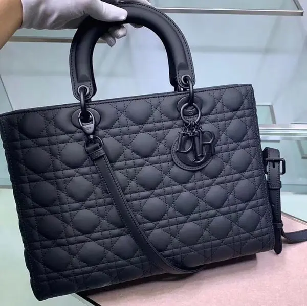 Dior Large Lady Bag - Black