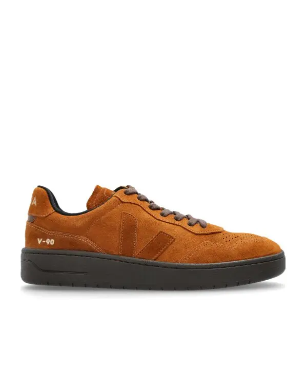 VEJA V-90 Suede Sneakers