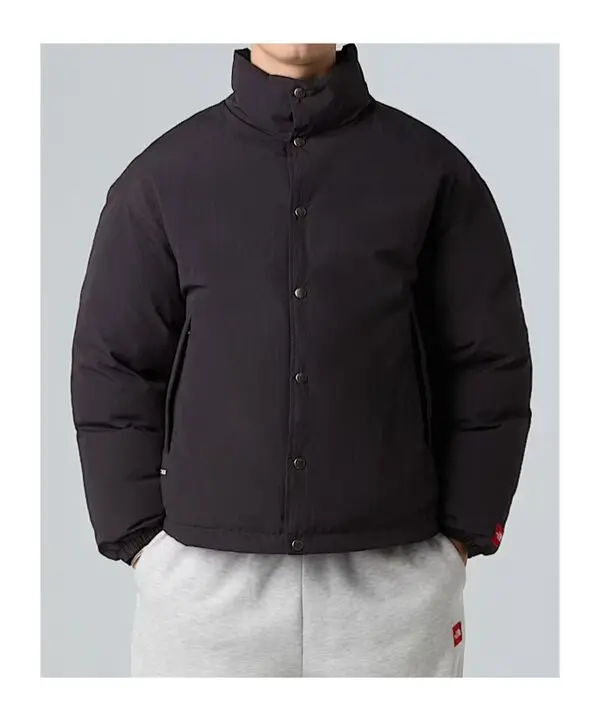 The North Face Red Box Series Down Jacket With Stand Collar - Obsidian