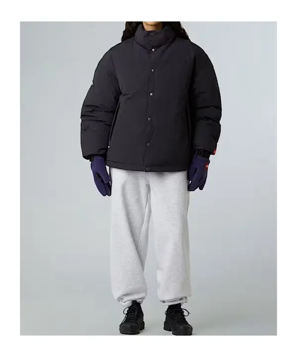 The North Face Red Box Series Down Jacket With Stand Collar - Obsidian