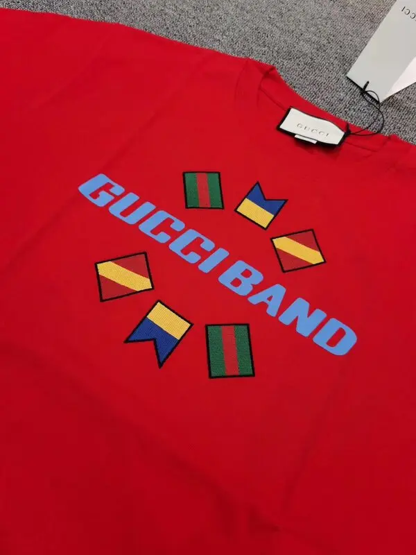 Gucci Band Oversized Printed T-shirt