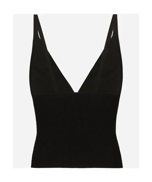 Dolce & Gabbana V-neck Knitted Vest