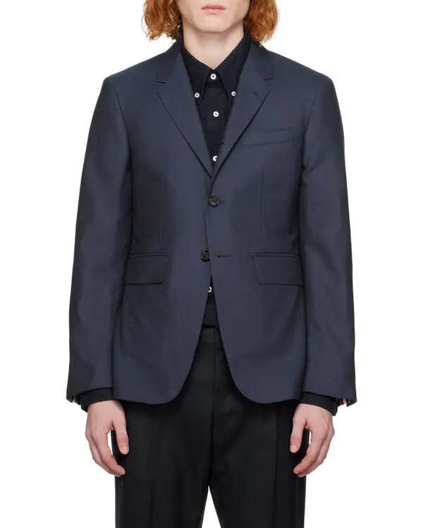 Thom Browne Single-breasted Long Sleeved Blazer
