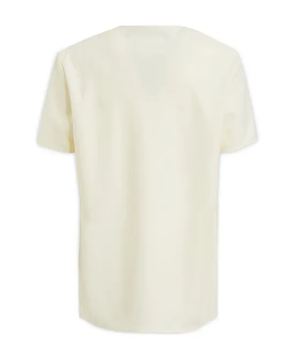 JIL SANDER Zip-detailed Crewneck T-shirt