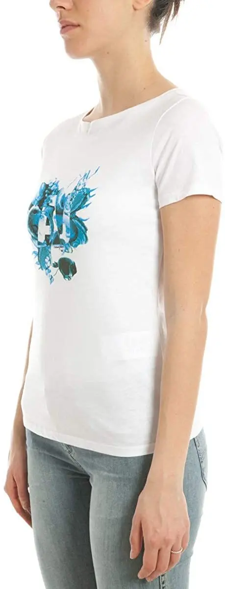 Emporio Armani Floral Logo T-shirt - White