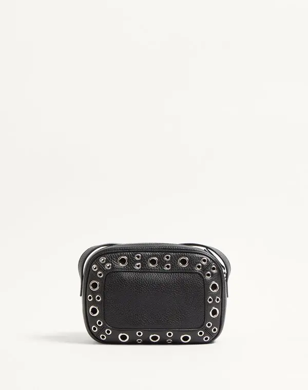 Valentino Garavani Vlogo Signature Zip-up Crossbody Bag - Black