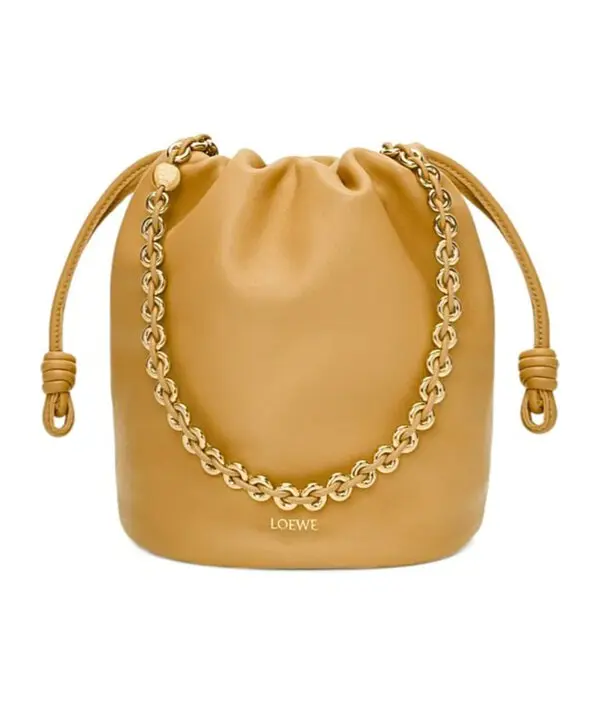 Loewe Flamenco Purse Bucket Bag - Brown