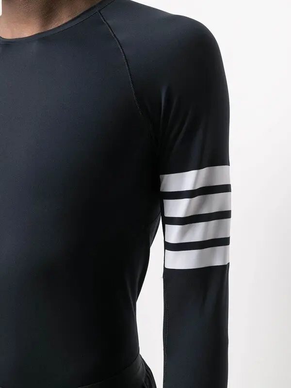 Thom Browne 4-bar Stripe Crewneck T-shirt