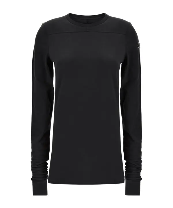 Moncler Embroidered Logo Jumper - Black