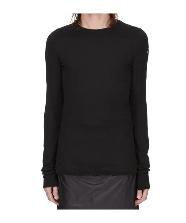 Moncler Embroidered Logo Jumper - Black