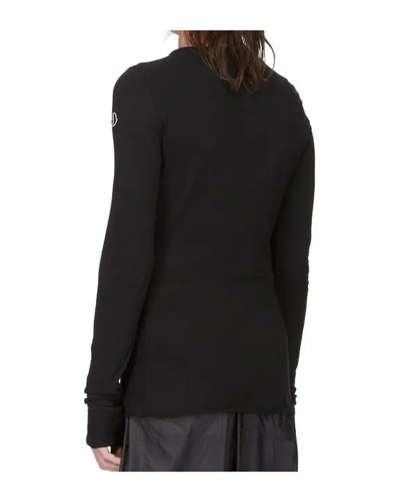 Moncler Embroidered Logo Jumper - Black