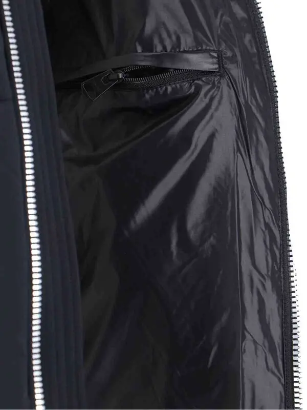 Mackage Zip-up Drawstring Down Jacket With Quilted Detailing